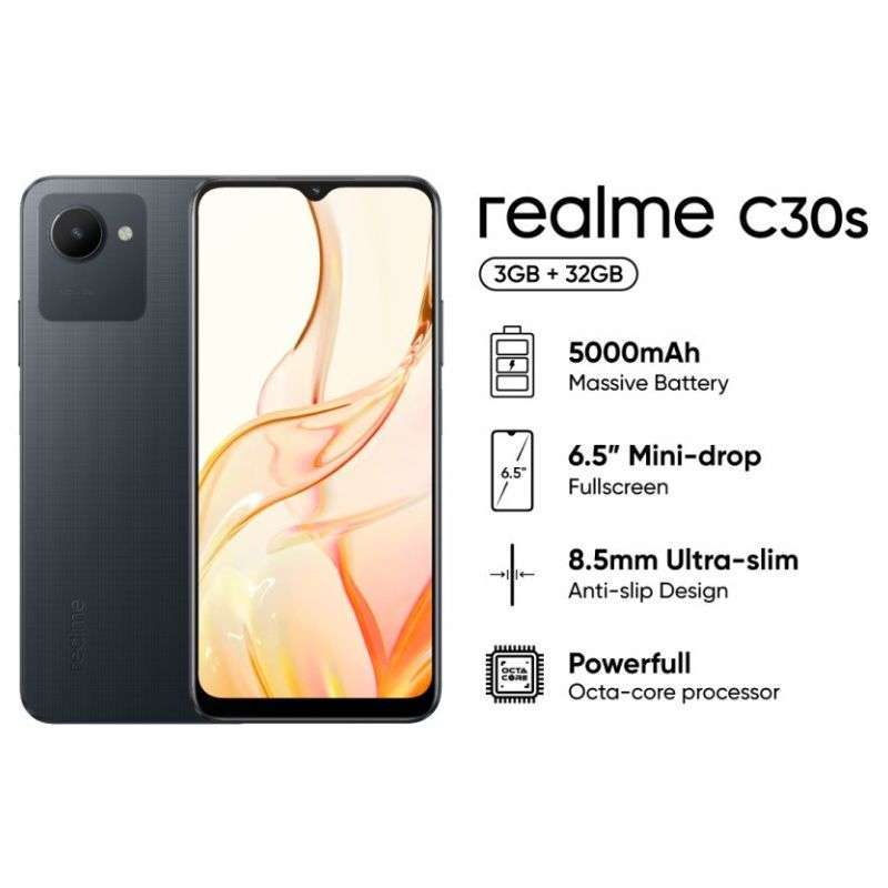 Jual Realme C30s Ram 3/32gb - Garansi Resmi Di Seller Princellindo ...