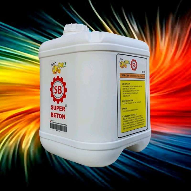 Jual Sb Super Beton Spn - 200 Water Reducing 20 Kg / Obat Pengeras ...