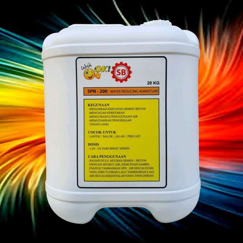 Jual Sb Super Beton Spn - 200 Water Reducing 20 Kg / Obat Pengeras ...