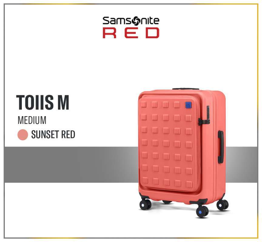 Jual Samsonite Red Label Koper Hardcase Toiis M Medium 24 Inch - Sunset ...