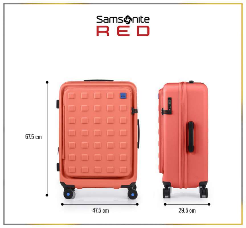 Jual Samsonite Red Label Koper Hardcase Toiis M Medium 24 Inch - Sunset ...