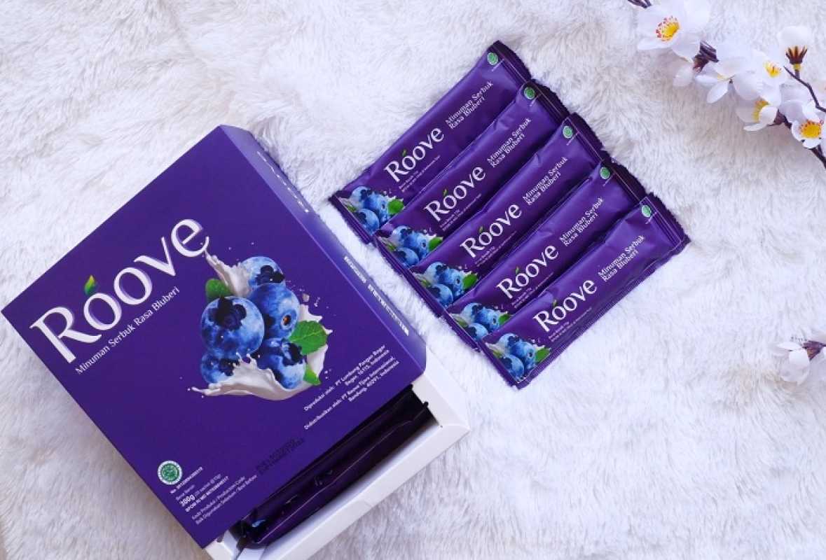 Promo Roove Collagen Drink 1 Box 20 Sachet Rove Rovee Minuman Kolagen ...