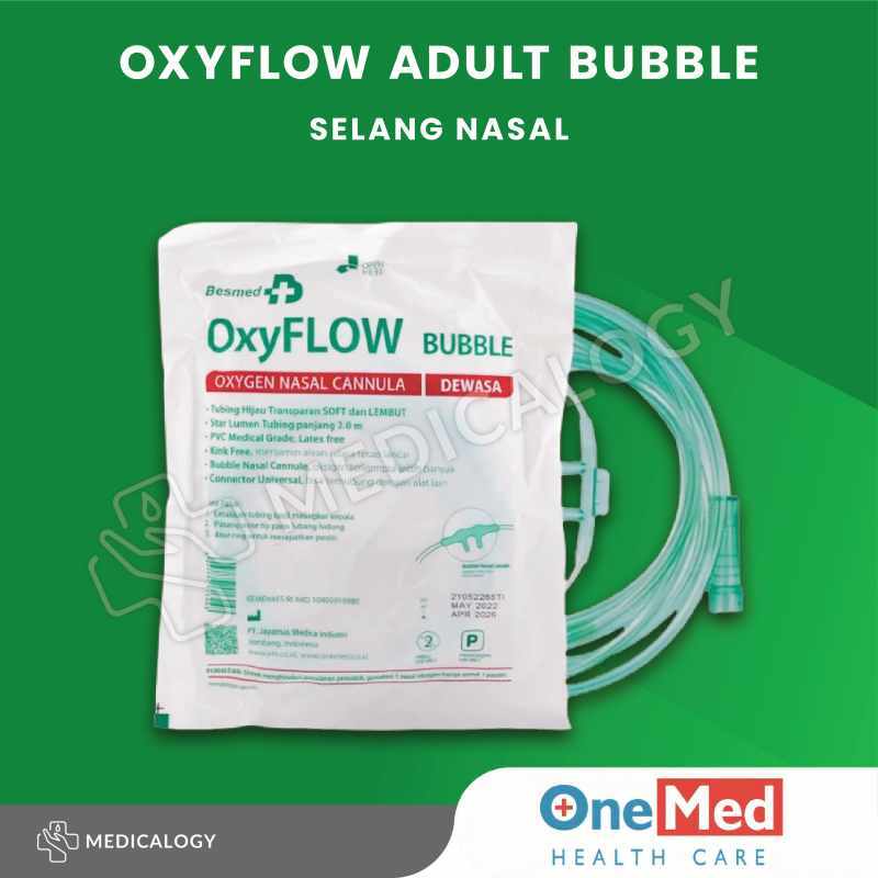 Promo Onemed Selang/nasal O2 Oxyflow Adult Bubble Nasal Diskon 30% Di Seller Medicalogy - Kelapa ...