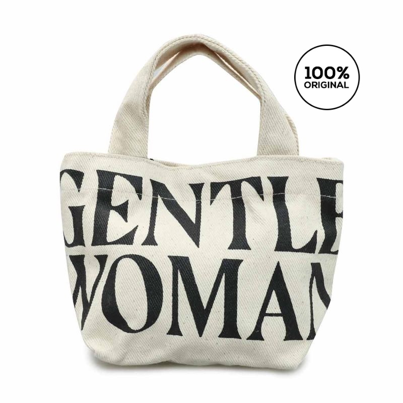 Jual Gentlewoman Micro Canvas Tote Bag - White Di Seller Grey Luxury ...
