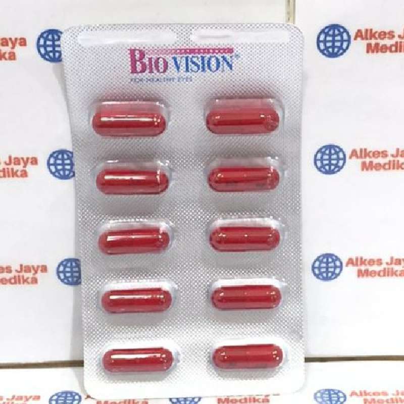 Jual BioVision isi 10 tablet (Multivitamin kesehatan Mata) di Seller ...
