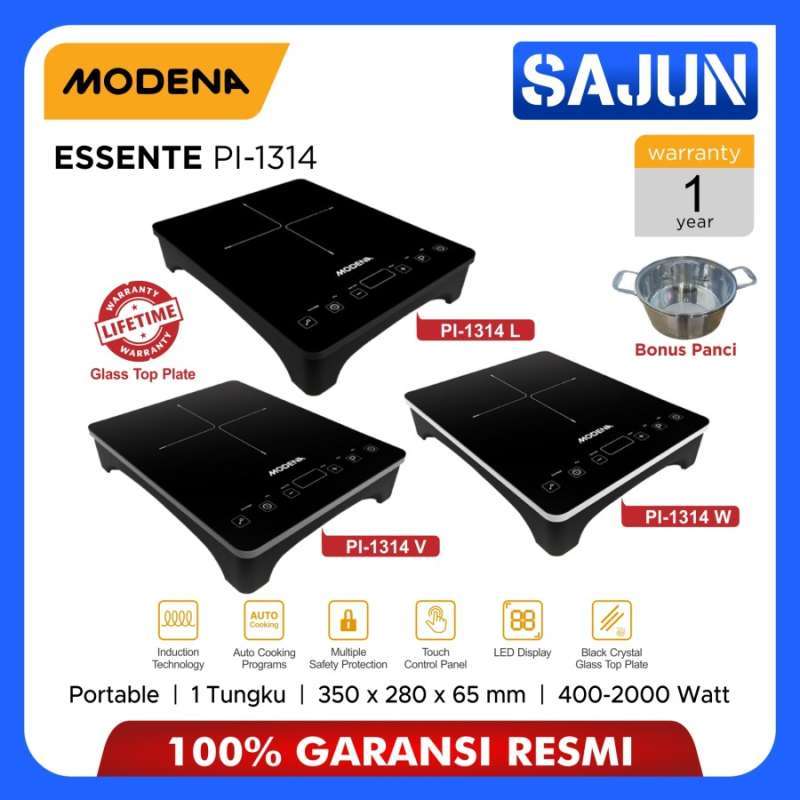 Jual Modena ESSENTE PI 1314 Portable Induction Cooker Kompor Listrik ...