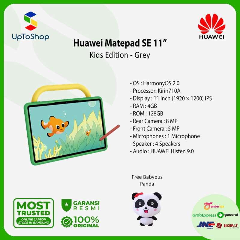 Promo Huawei Matepad Se 11 Kids Edition 4/128gb | Harmonyos Diskon 42% Di Seller Up To Shop ...