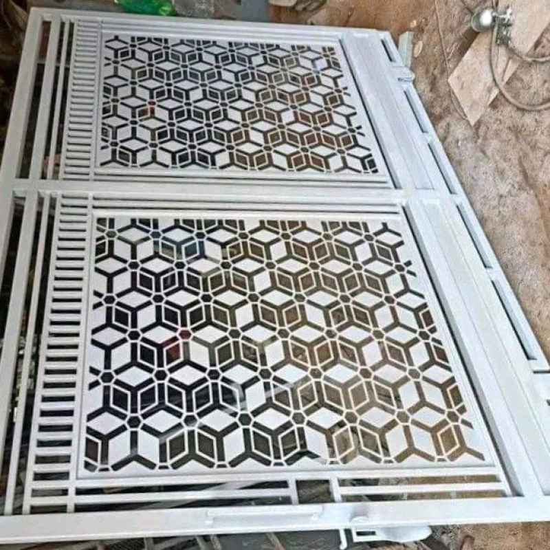 Jual Pagar Plat Laser Cutting Minimalis Moderen Di Seller Kawat ...