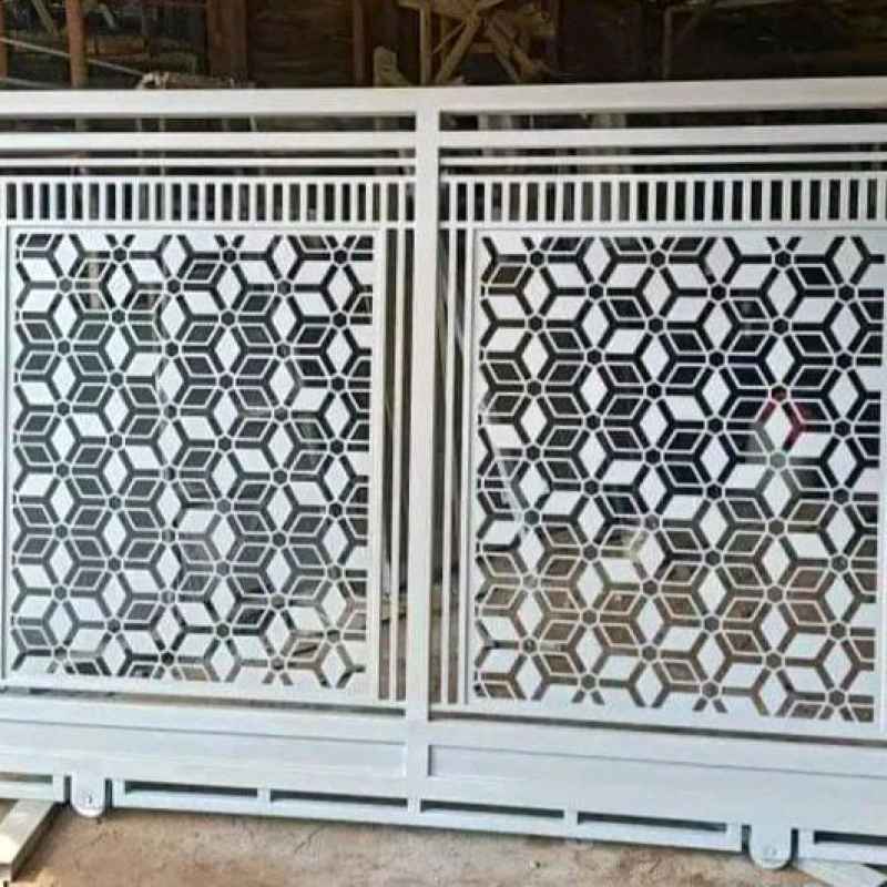 Jual Pagar Plat Laser Cutting Minimalis Moderen Di Seller Kawat ...