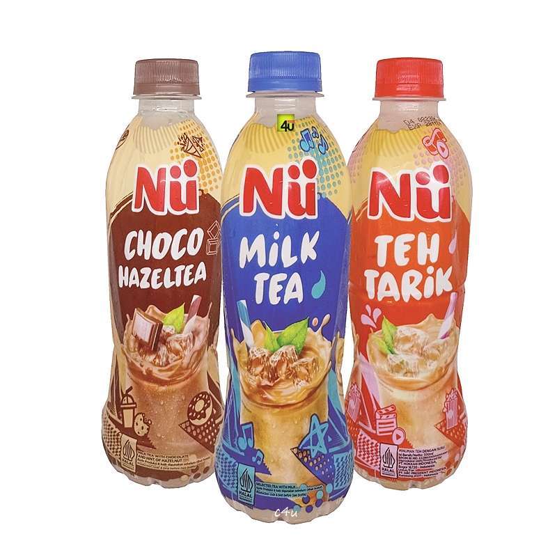 Promo Nu Milk Tea - Minuman Teh Susu - 330 Ml Rtd - Choco Hazeltea ...
