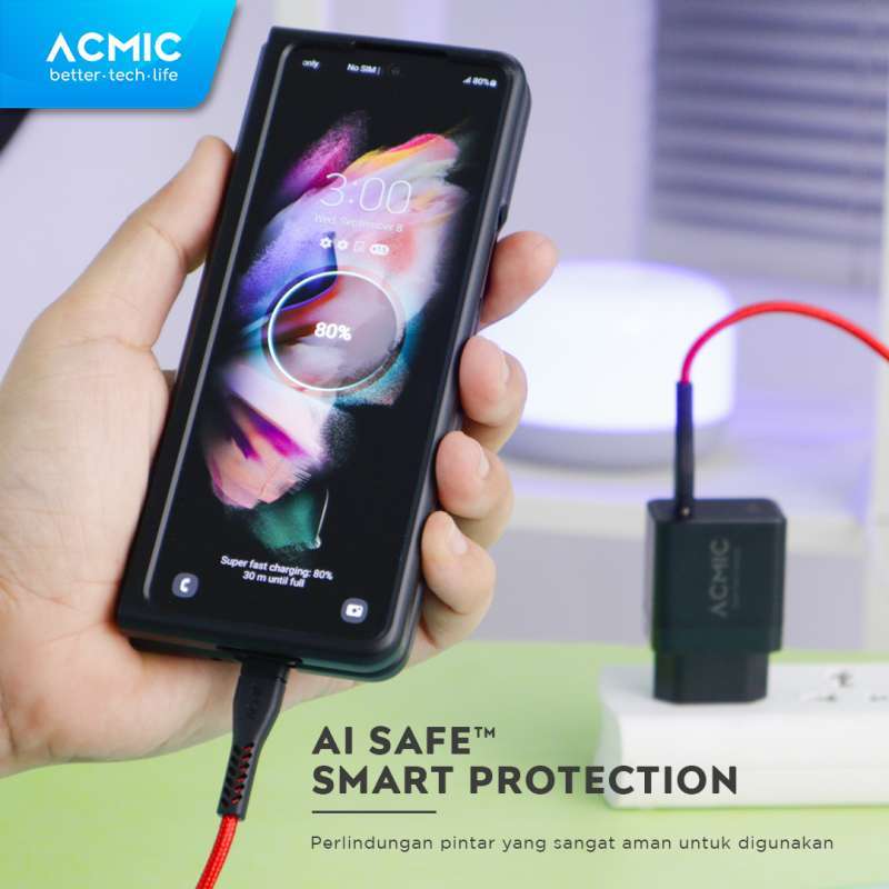 Promo Acmic Pdc100 Power Delivery (pd) 100cm Cable Usb Type C To Usb ...
