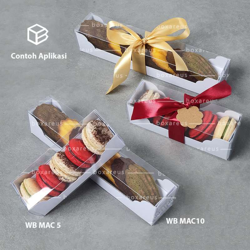 Jual Box Macaron / Macaroon Packaging / Kotak Dus Kue Kering | Wb Mac10 Di Seller Box Are Us ...
