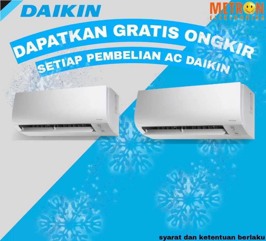 Jual DAIKIN FTC 25 NV 14 - INDOOR + R - AC SPLIT 1 PK FREON R32 di ...