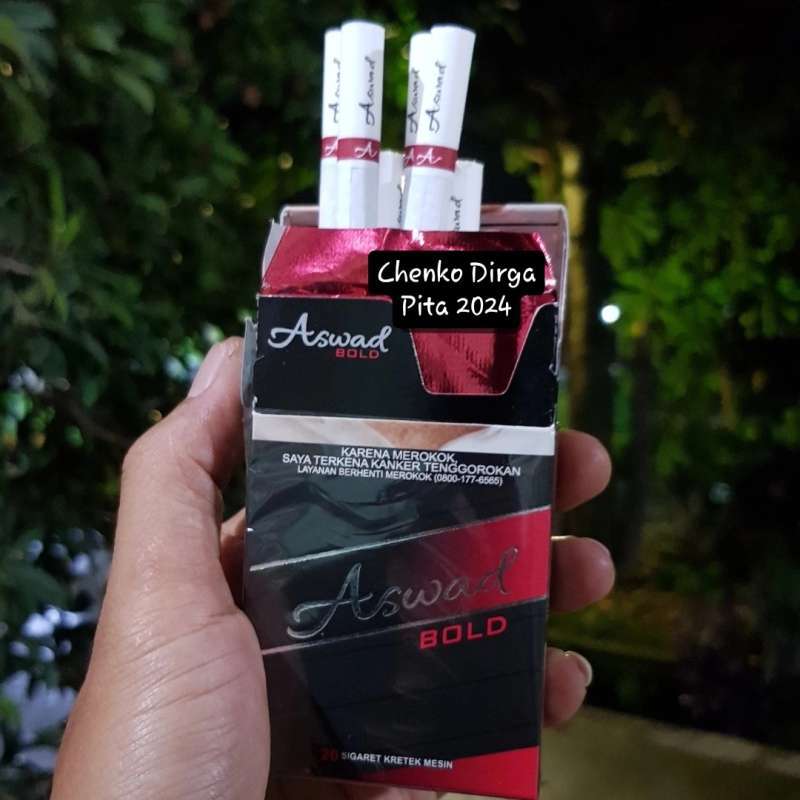 Promo Rokok Aswad Bold - Rokok 20 Batang Diskon 28% Di Seller Chenko ...