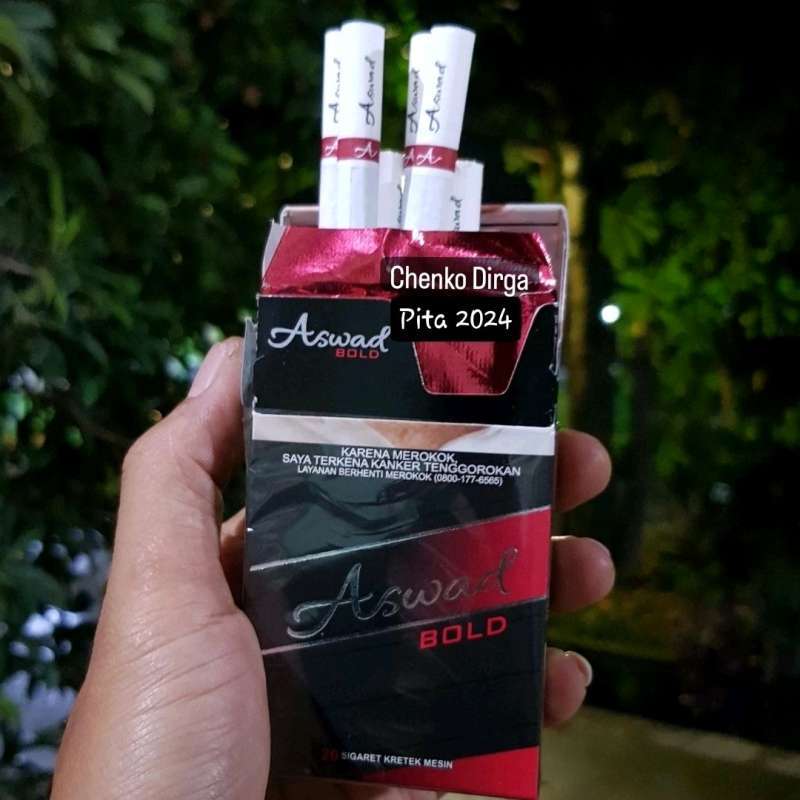 Promo Rokok Aswad Bold - Rokok 20 Batang Diskon 28% Di Seller Chenko ...