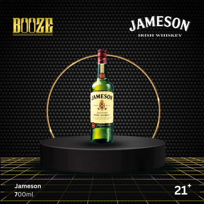 Jual Jameson Blended Irish Whiskey 40% 700ml - Booze Surabaya di Seller ...