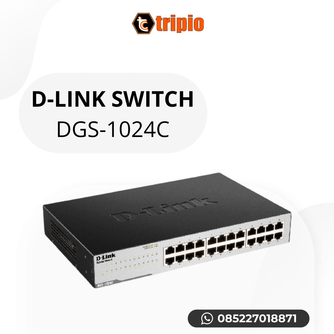 Jual D-link Switch Hub Dgs-1024d 24 Port 10/100/1000mbps Di Seller ...