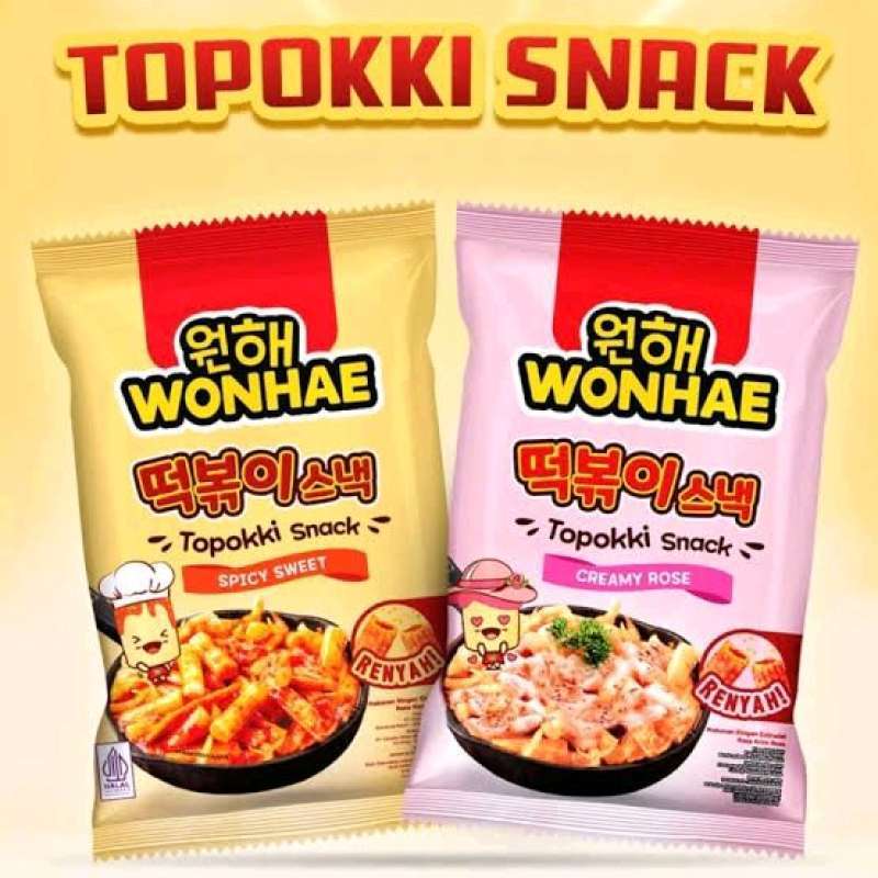 Jual Wonhae Topokki Snack Creamy Rose Di Seller Toko Asia Baru - Toko ...