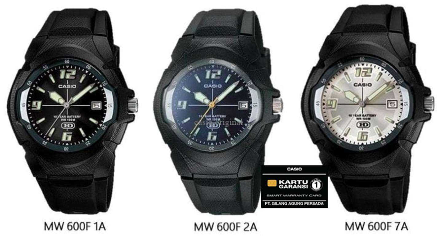 Jual JAM TANGAN CASIO MW 600F MW-600F ORIGINAL GARANSI RESMI di Seller ...