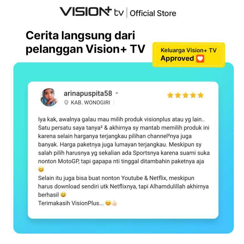 Promo Vision+ Tv Android Tv Box - Super Lengkap Diskon 31% Di Seller ...