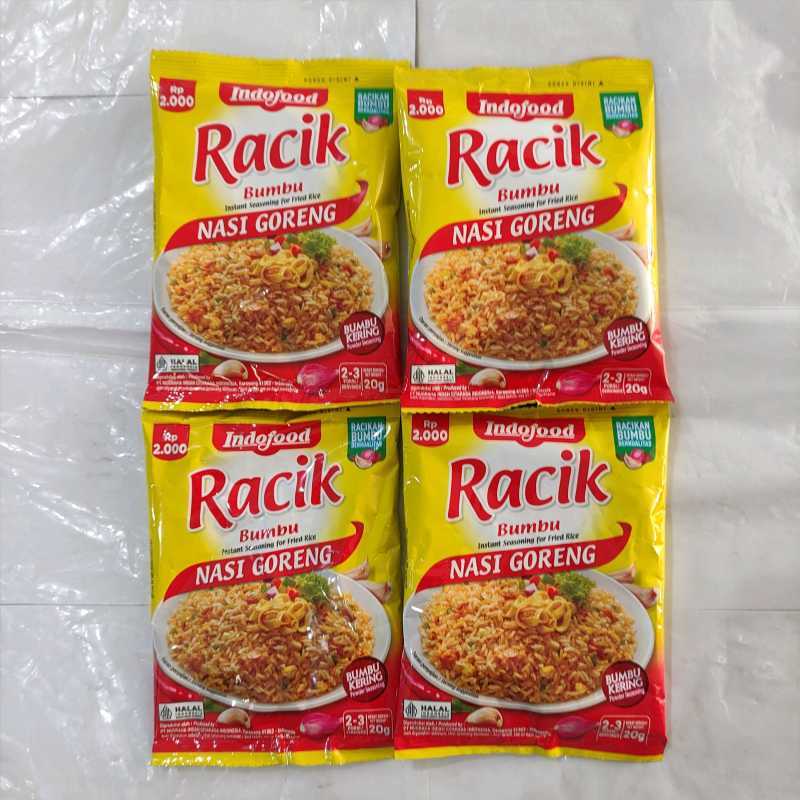Jual Indofood Bumbu Racik Nasi Goreng 20gx4pcs Di Seller Yulina Frozen ...
