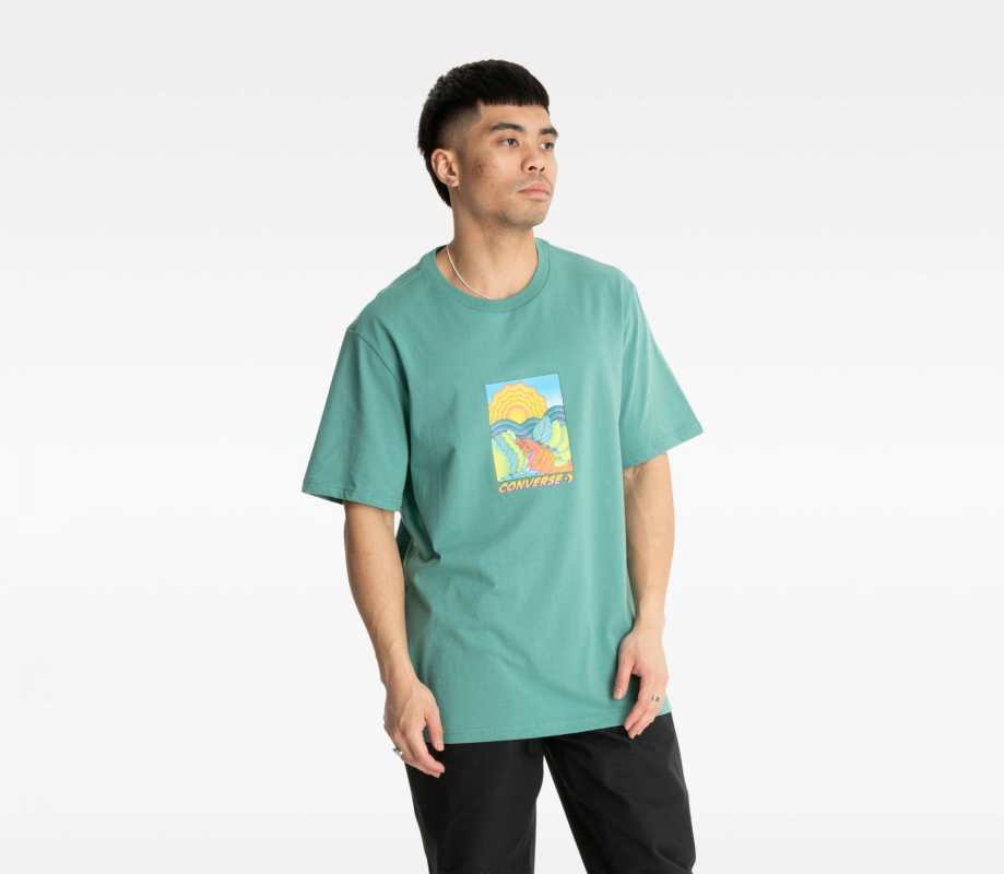 Jual Converse Layers Of Earth Tee Algae Coast CON024590A01 di Seller ...
