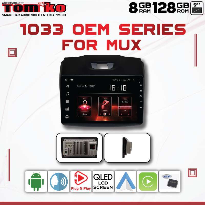 Jual Head Unit Android Tomiko Tmk 1033 Oem Series For Mux Di Seller Tomiko Gemilang Pratama ...