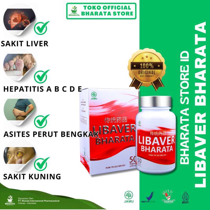 Promo Libaver Bharata Obat Herbal Liver Bengkak Hepatitis A B C Paling ...