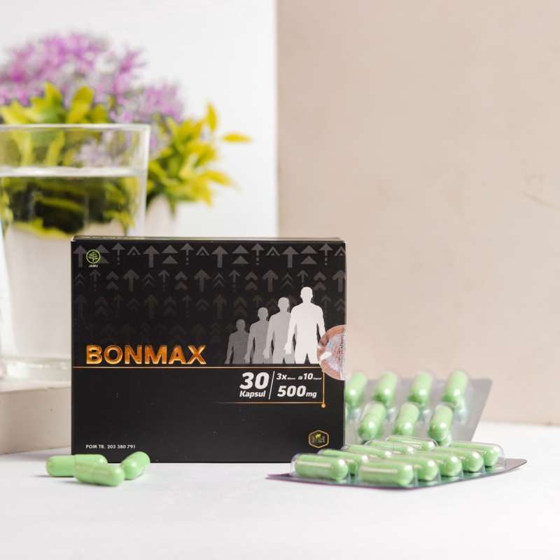 Promo Bonmax Untuk Meninggikan Badan Kapsul Isi 30 Diskon 14% Di Seller Rabie Collection ...