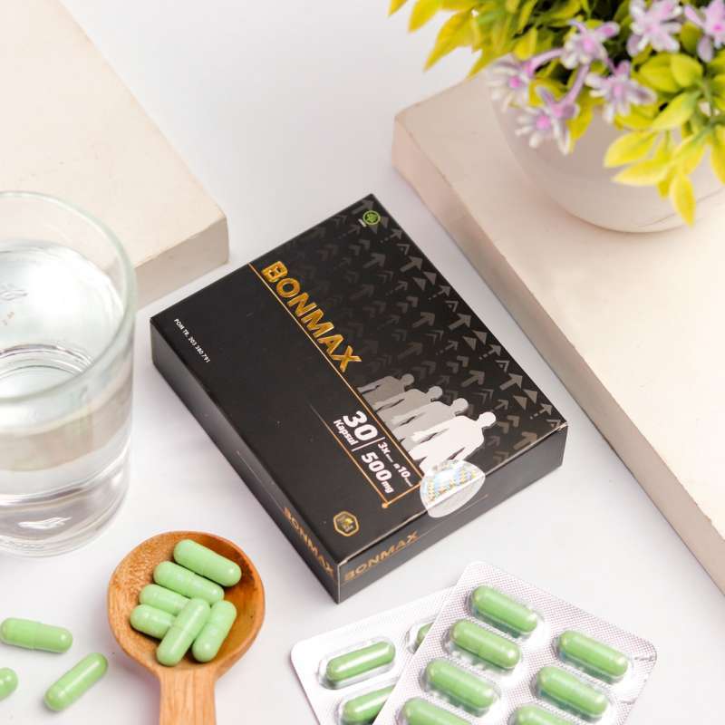 Promo Bonmax Untuk Meninggikan Badan Kapsul Isi 30 Diskon 14% Di Seller ...