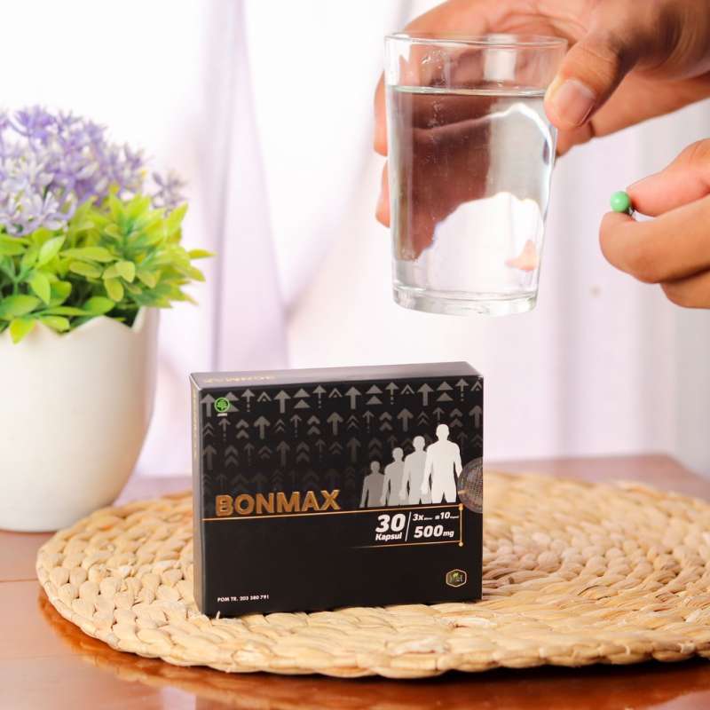 Promo Bonmax Untuk Meninggikan Badan Kapsul Isi 30 Diskon 14% Di Seller Rabie Collection ...
