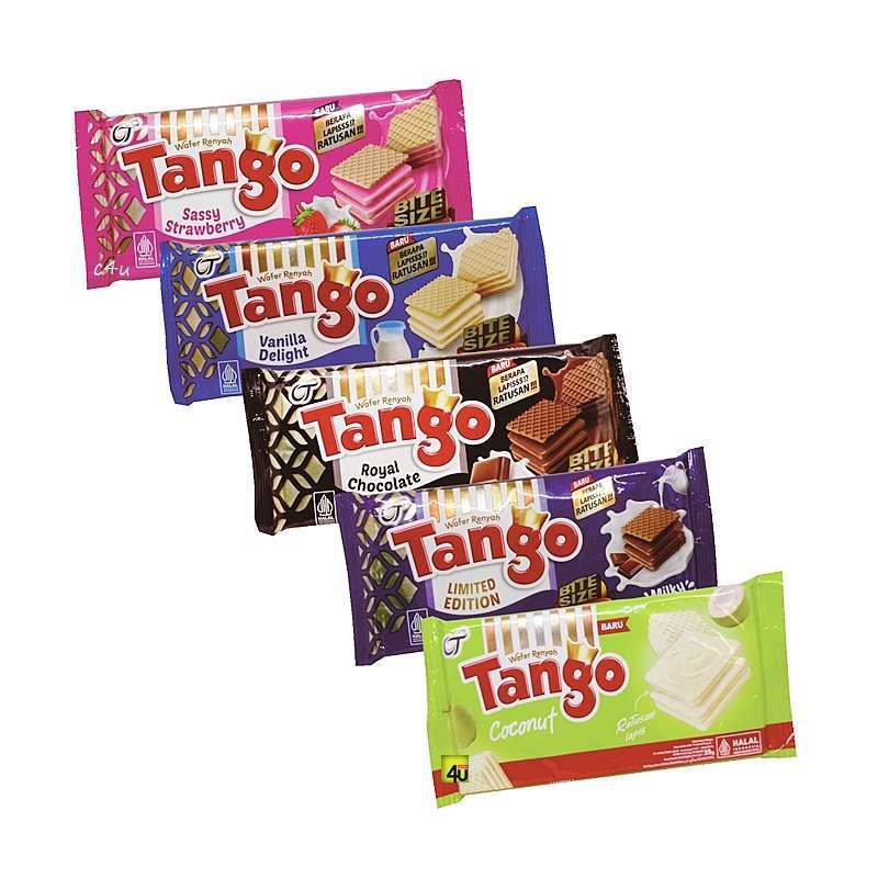 Promo Tango - Classic Wafer - Kecil 35 Gr - Strawberry Diskon 25% Di ...