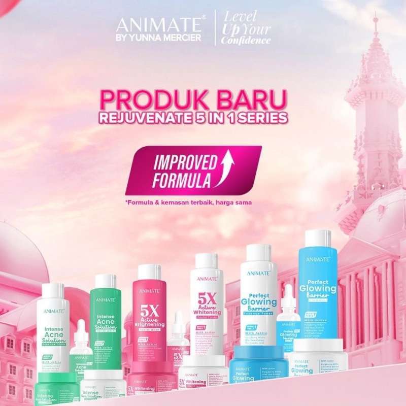 Jual Animate Skincare Series 5in1 - Acne Solution Di Seller ...