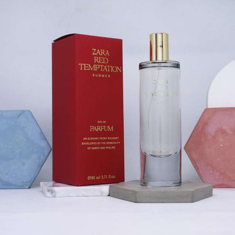 Jual Zara Red Temptation Summer Woman 80 Ml Di Seller Rumah Parfum ...