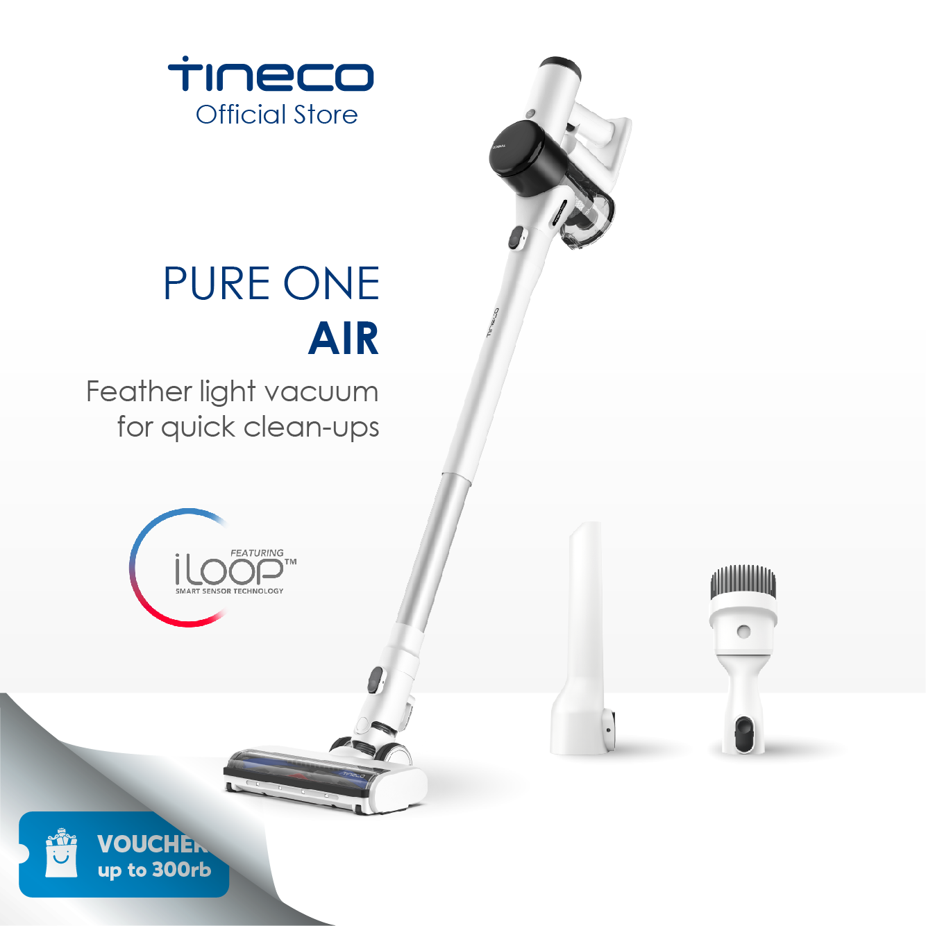 Promo Tineco Pure One Air Cordless Handheld Vacuum Cleaner Vakum Diskon ...