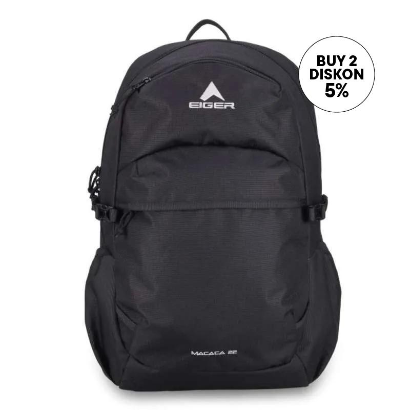 Promo EIGER MACACA 22 BACKPACK - Black Diskon 5% di Seller Eiger ...