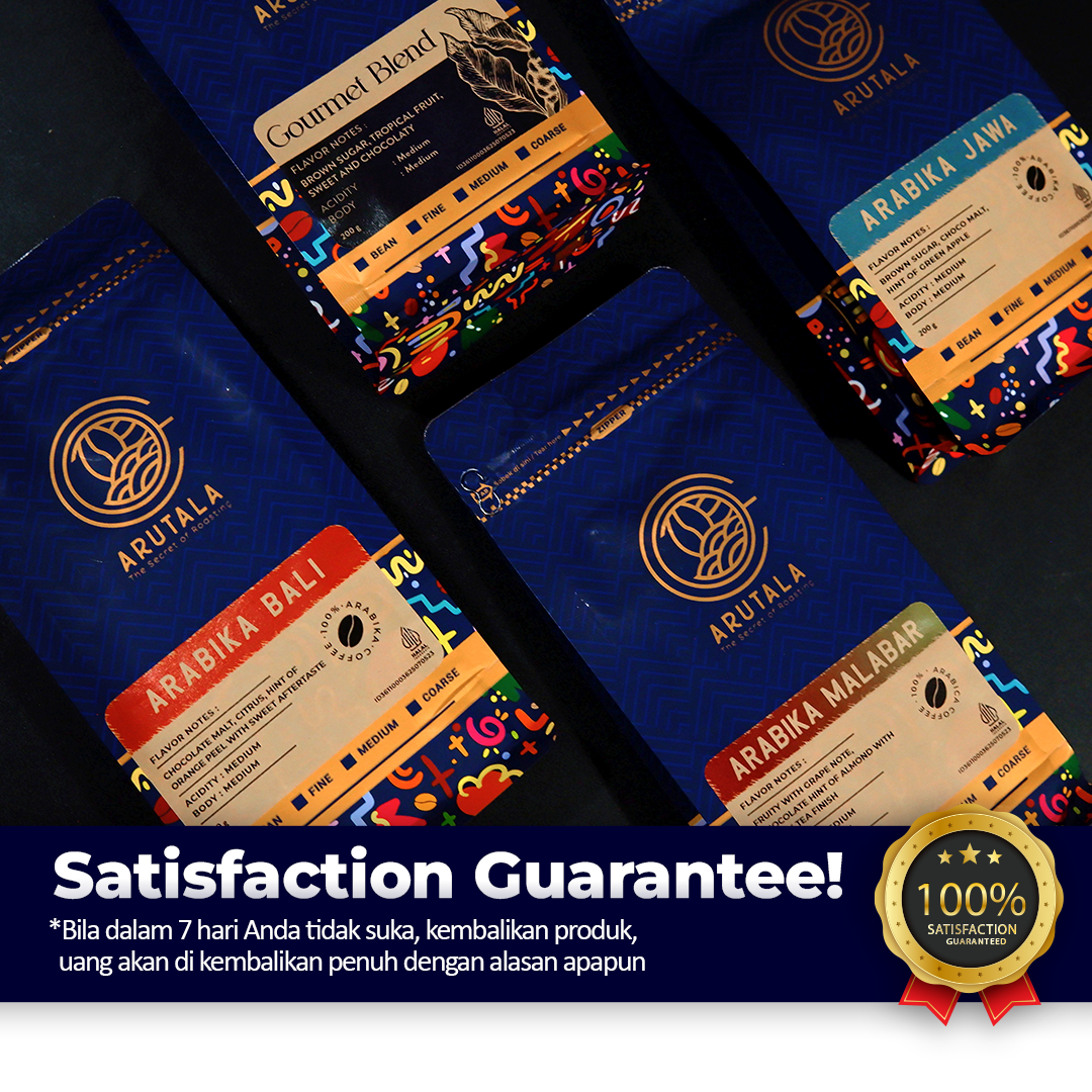 Promo Arutala Kopi Susu Blend Kopi Bubuk Tanpa Gula Susu [500 Gr ...