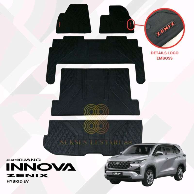 Jual Karpet Mobil Toyota Innova Zenix Full Set Logo Di Seller Sukses ...