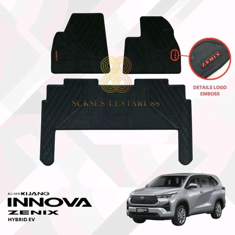 Jual Karpet Mobil Toyota Innova Zenix Full Set Logo Di Seller Sukses ...
