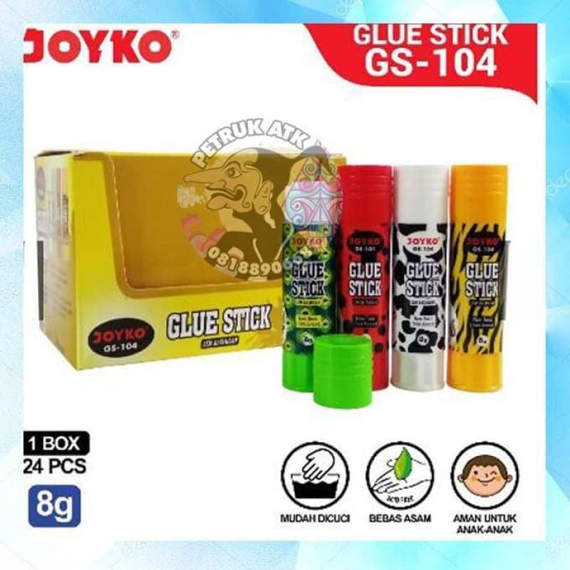 Jual [PCS] LEM BATANG / GLUE STICK JOYKO GS-104 di Seller Petruk Sejahtera ATK - Sukoharjo, Kota ...