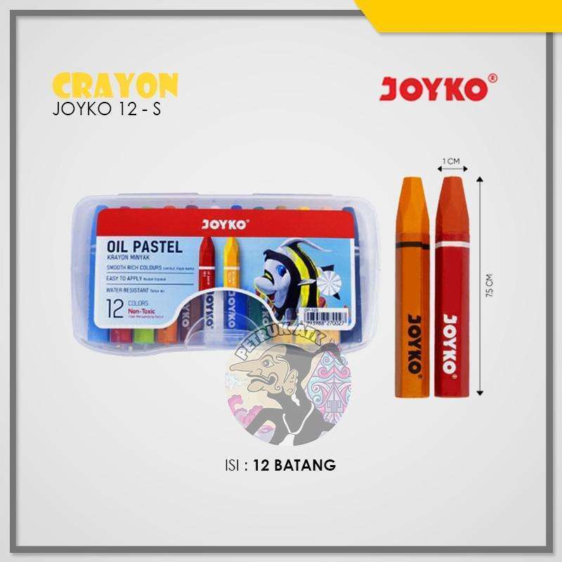 Jual Crayon Joyko Warna Lengkap Original Harga Termurah Mei 2024 | Blibli