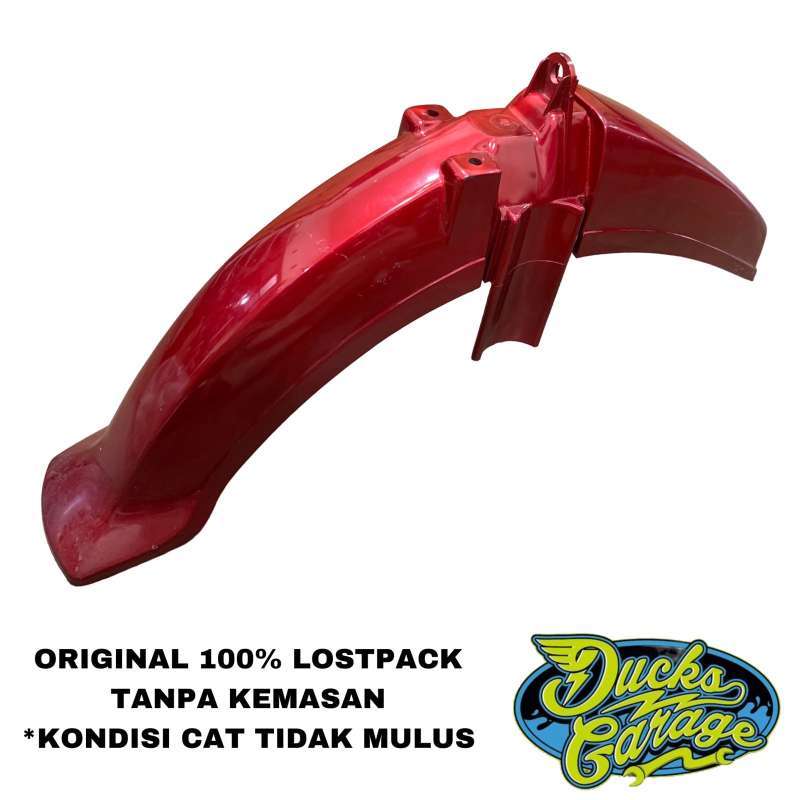 Jual Spakbor Depan Honda Astrea Prima Original Warna Merah di Seller ...