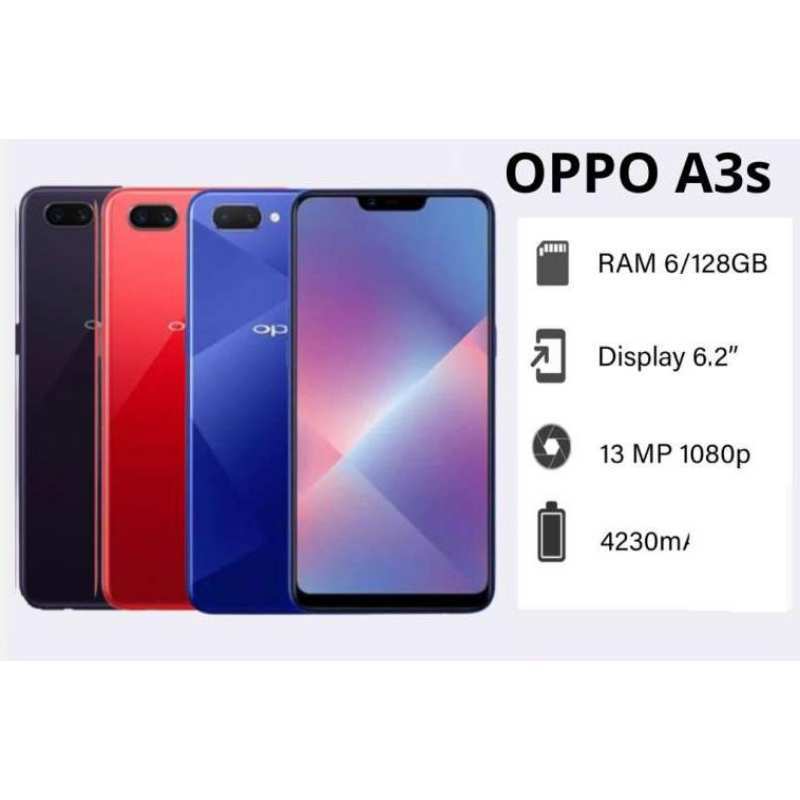 Jual Oppo A S Ram Gb Garansi Tahun Hitam Di Seller Griya Selluler Apartemen Menara
