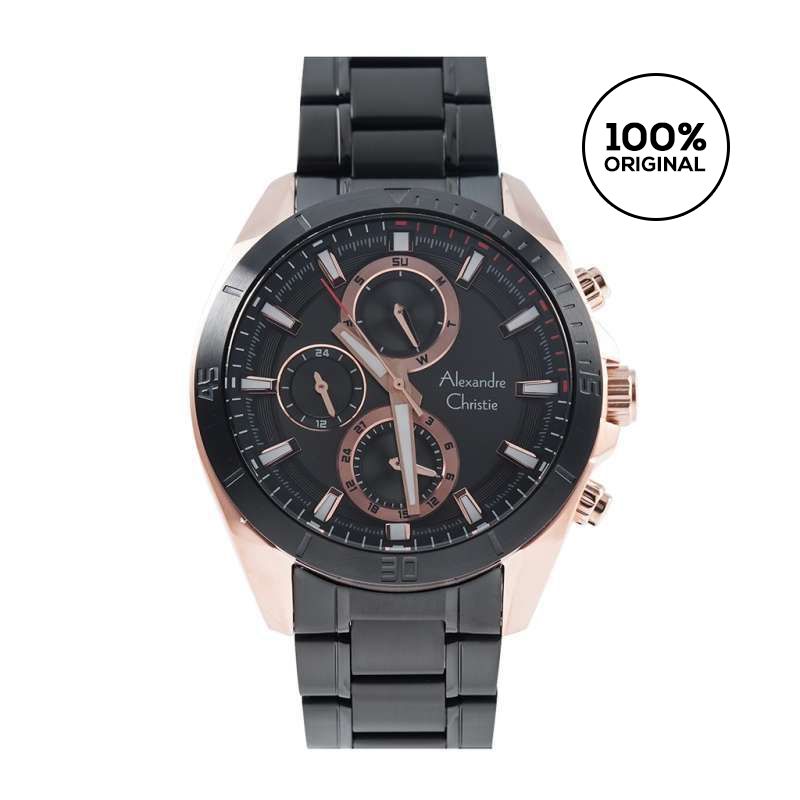Jual Jam Sport Alexandre Christie Pria Original & Branded - Harga ...