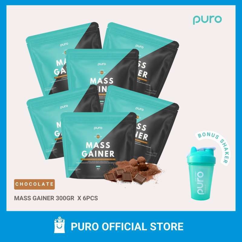 Jual Puro Mass Gainer Weight Gain Susu Protein Penambah Berat Badan ...