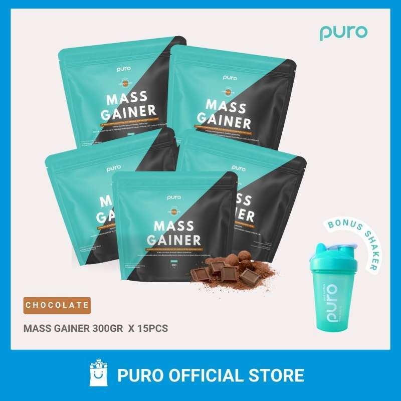 Jual Puro Mass Gainer Weight Gain Susu Protein Penambah Berat Badan ...
