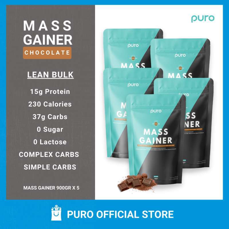 Jual Puro Mass Gainer Weight Gain Susu Protein Penambah Berat Badan ...