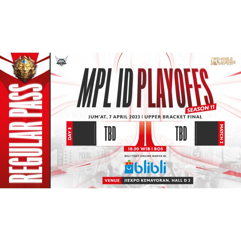Jual Playoff Day 3 Match 2 Upper Bracket Final (legend / 7 Apr 2023) Di ...