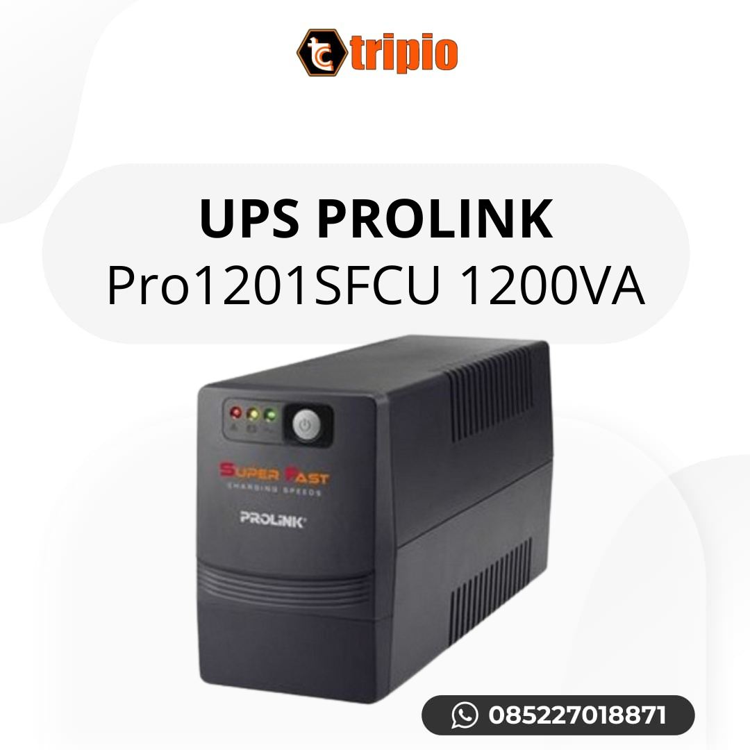 Jual Ups Prolink 1200va Pro1201sfcu Di Seller Tripio Computer Official ...