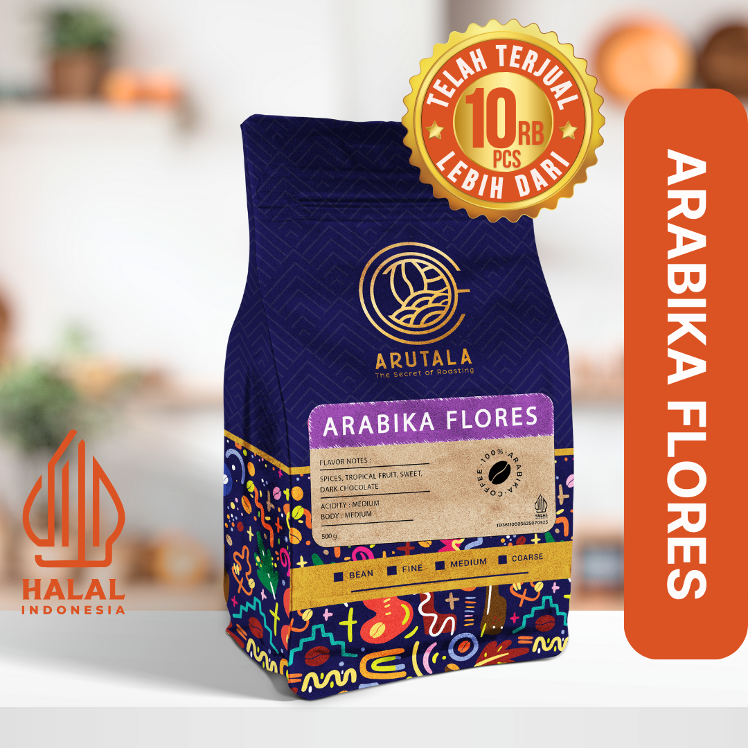Promo Arutala Flores Bajawa Kopi Bubuk Arabika [500 Gr] - Giling Halus ...